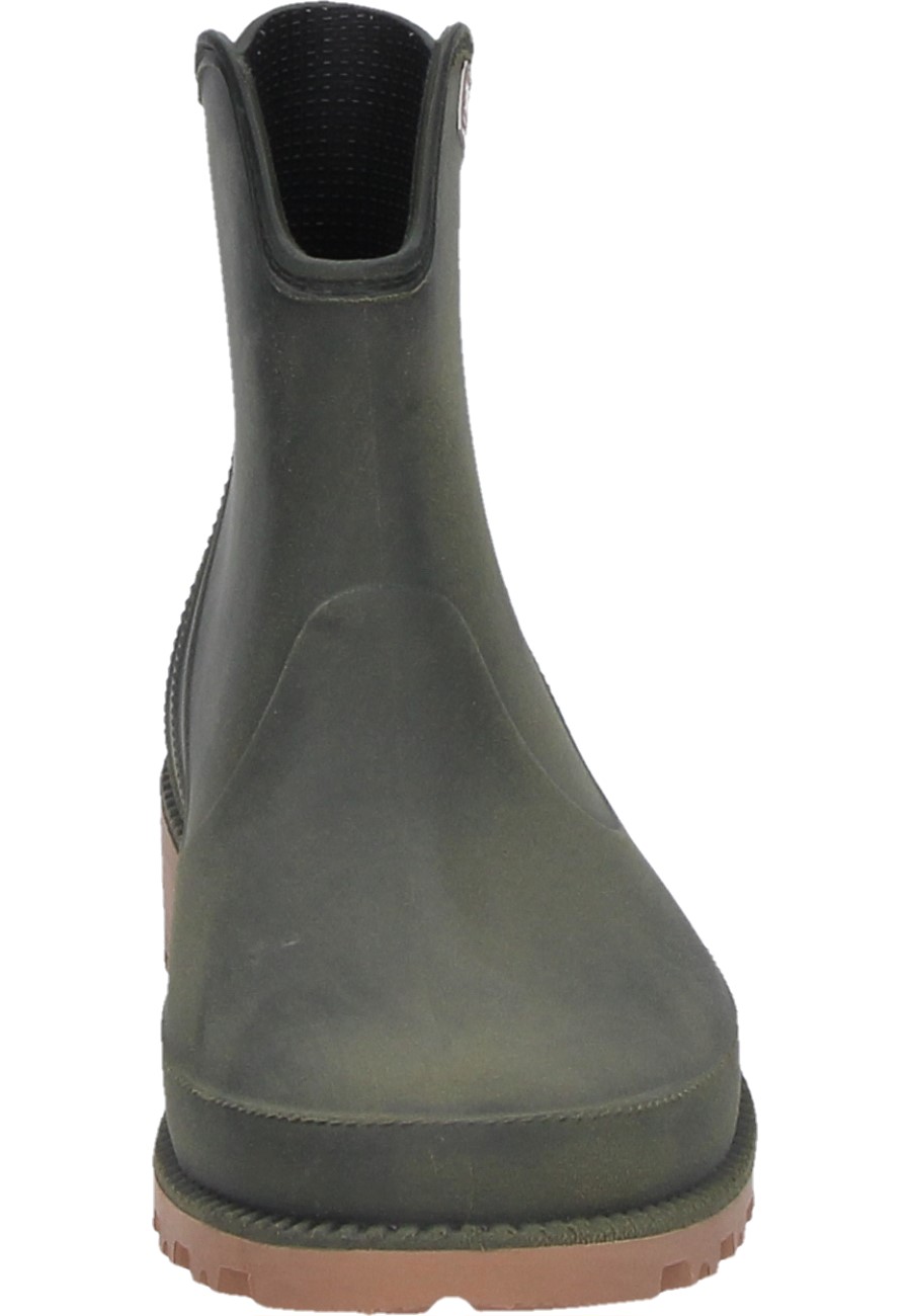 Wasserdichte Stiefelette PRESTON khaki von AJS Blackfox für Damen