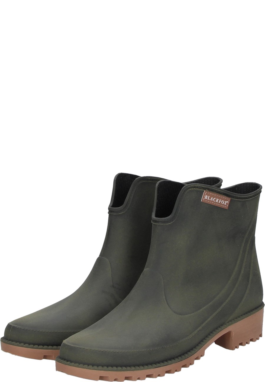 Wasserdichte Stiefelette PRESTON khaki von AJS Blackfox für Damen