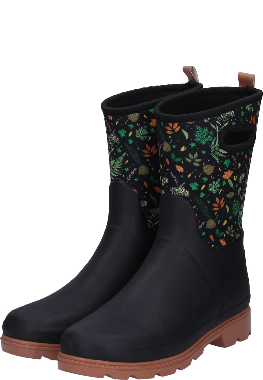 Halbhoher Damengummistiefel ISIS von AJS Blackfox