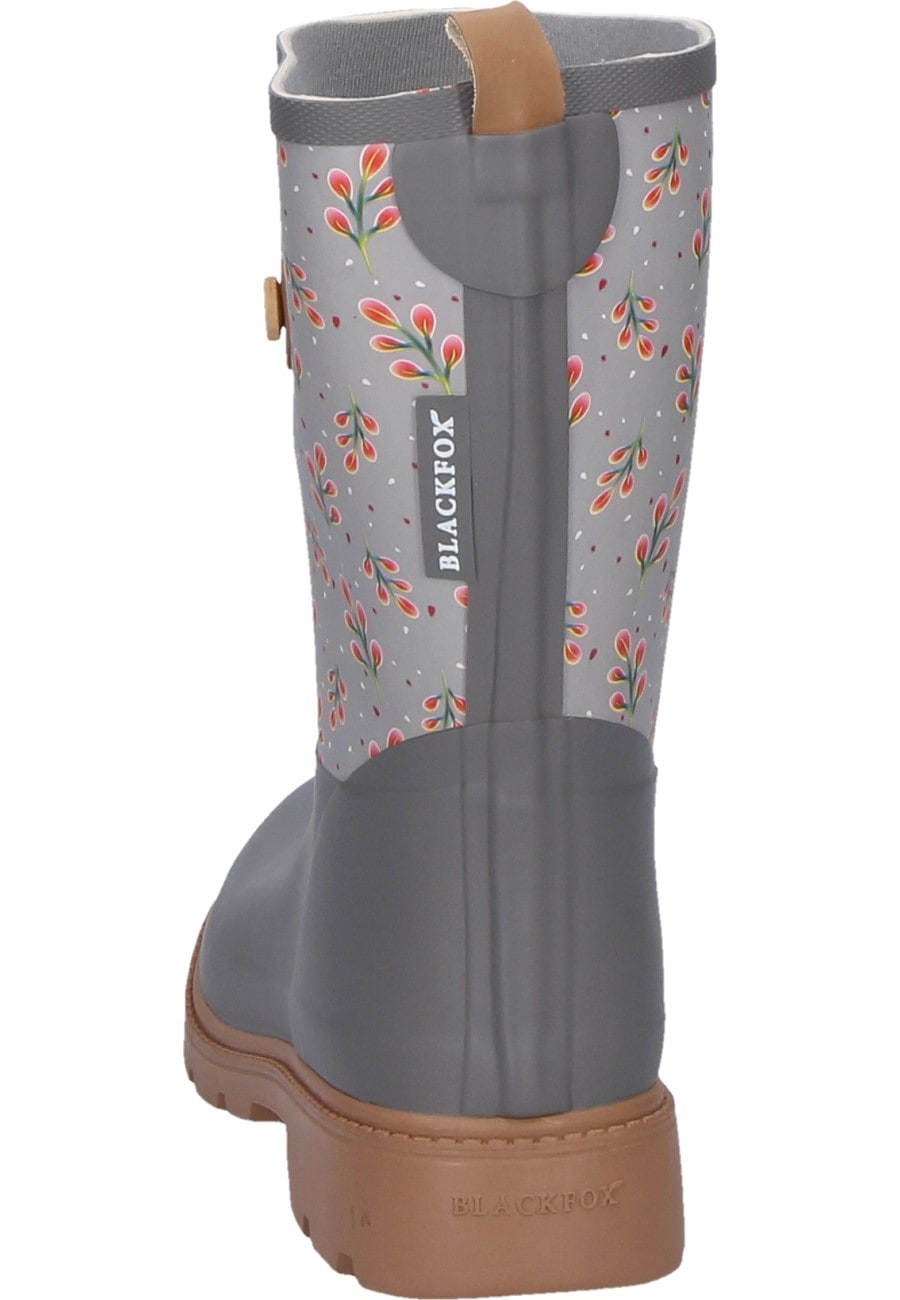Kurzgummistiefel BELLA grau von AJS Blackfox für Damen
