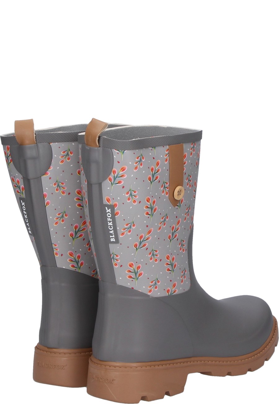 Kurzgummistiefel BELLA grau von AJS Blackfox für Damen