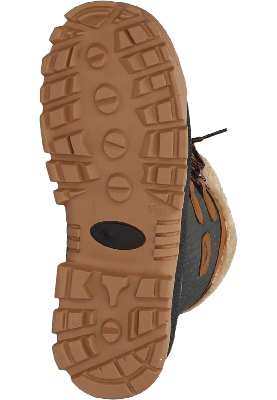 Der Damen Winterboot THUDAKA dunkelgrün/schwarz von AJS