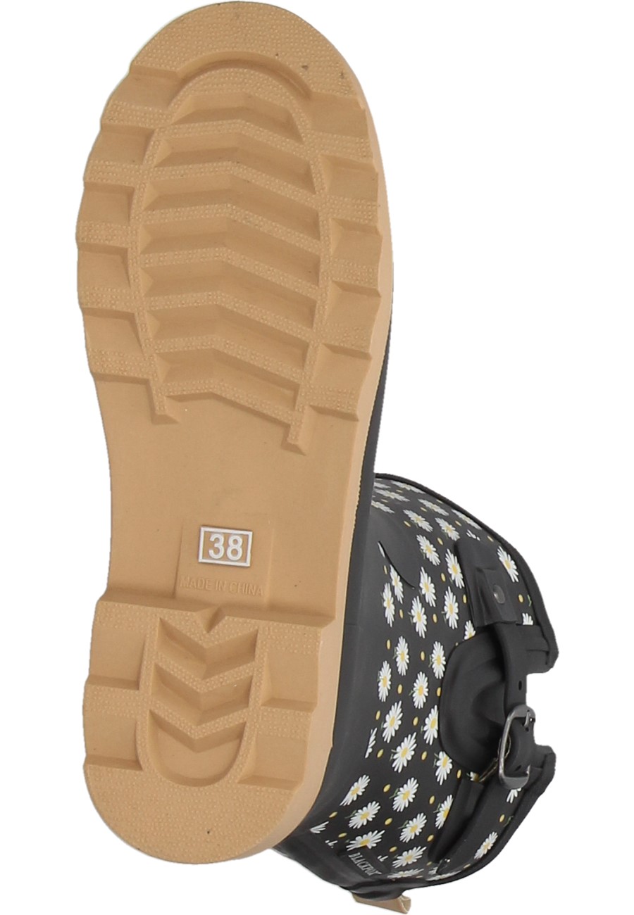 Kurzgummistiefel THEANA black für Damen von AJS Blackfox