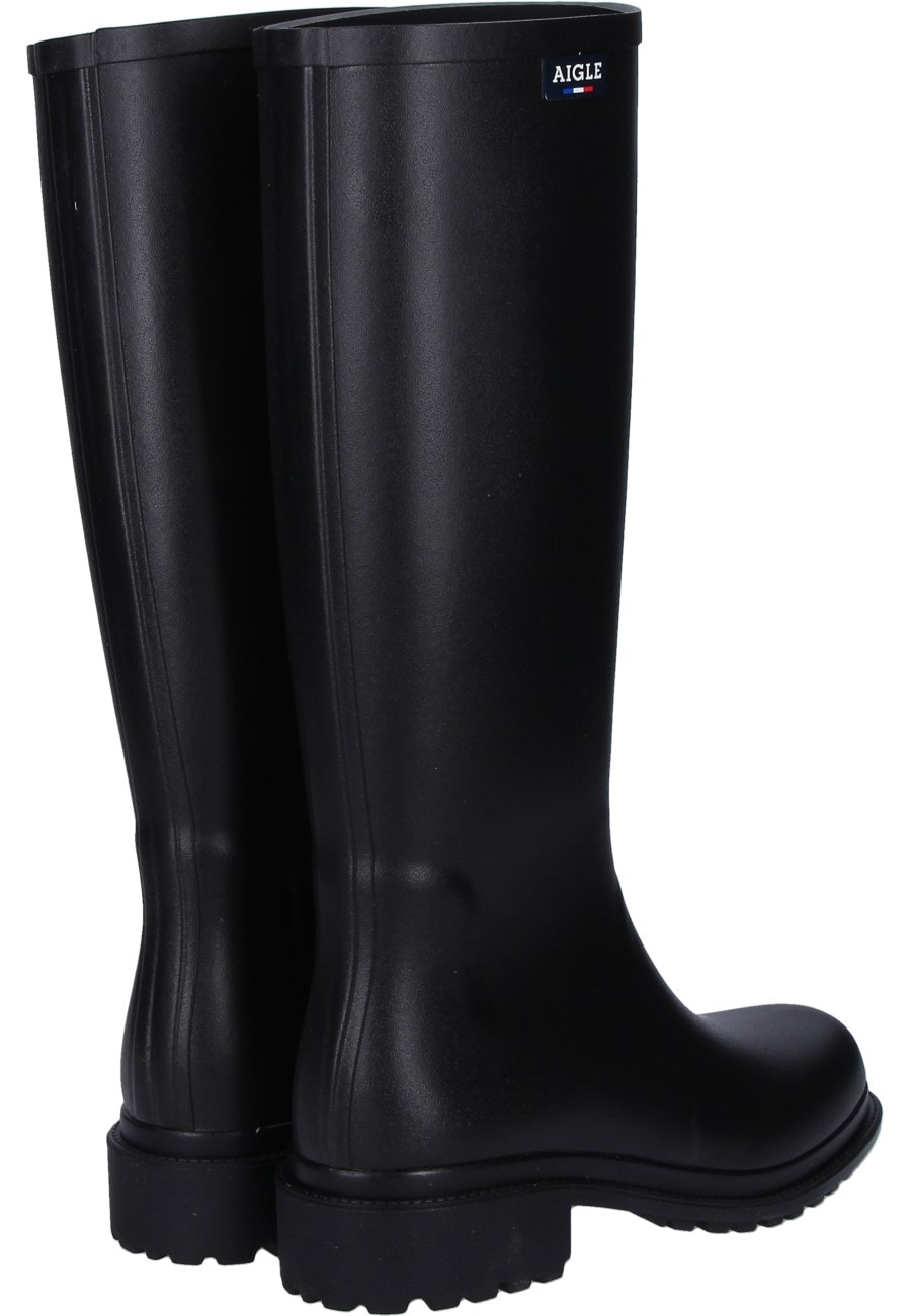 Hohe Damengummistiefel FULFEEL noir von Aigle | zeitlose Eleganz und ...