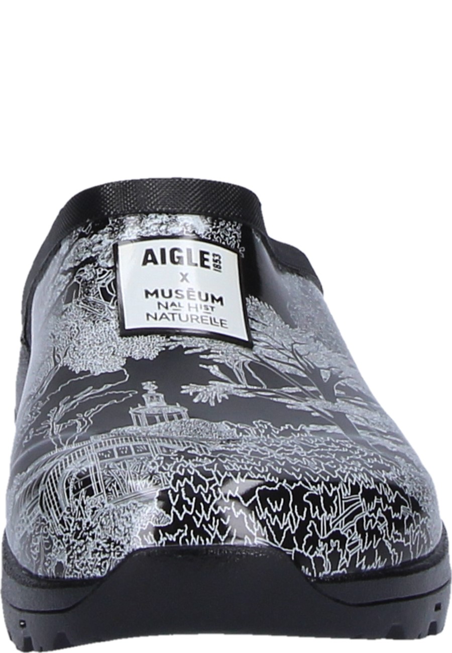 Damenclog CORLAY PRINT BLANC von Aigle