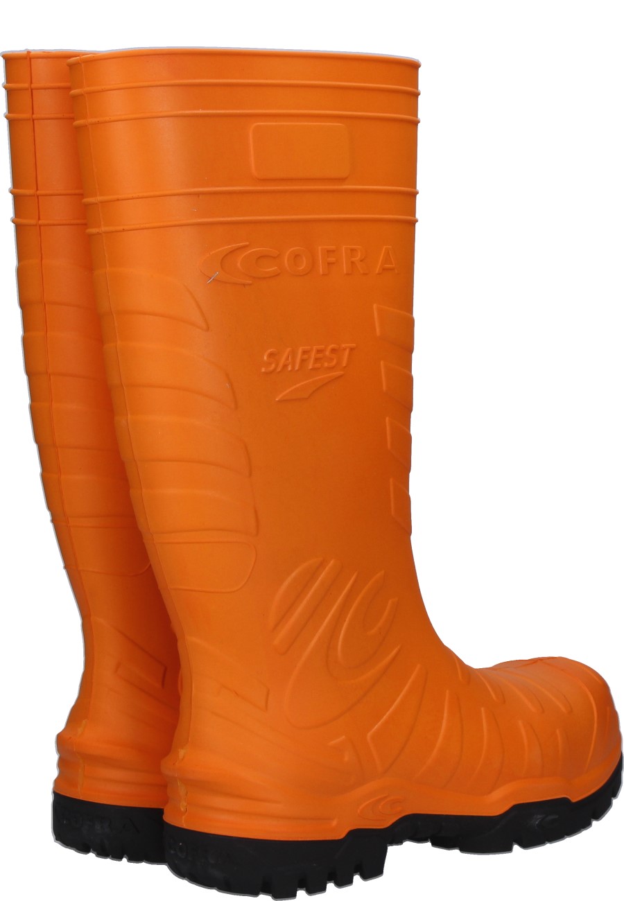 COFRA PALESE PU-Gummistiefel W12 orange | S5 Schutz
