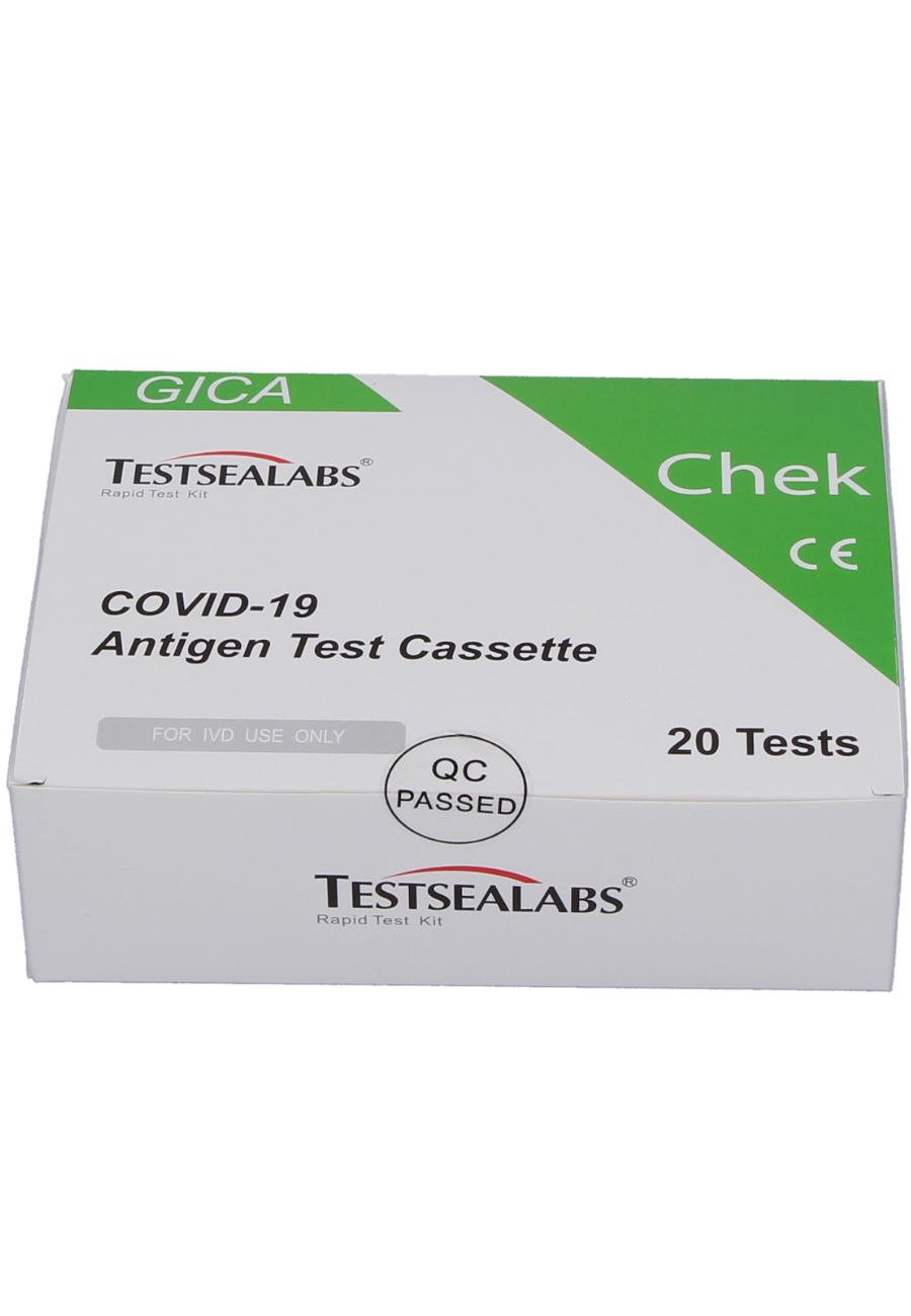 TESTSEALABS® COVID-19 Antigen Schnelltest 20 Stück Box -->