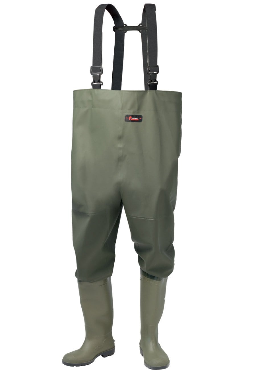 High quality waders PREMIUM green from Norway for men