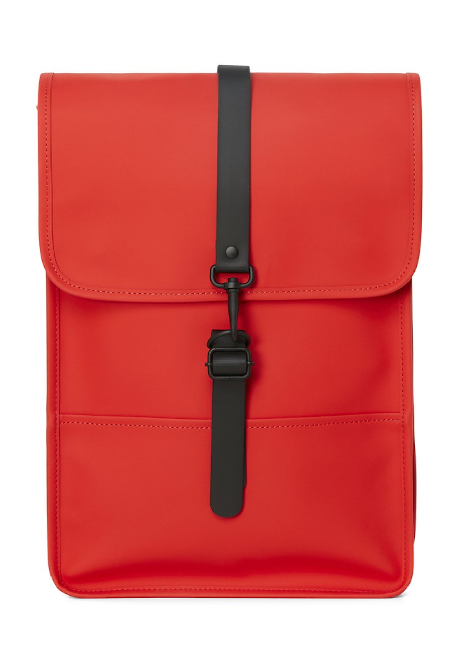 Rucksack BACKPACK MINI in der frühlingshaften Farbe rot der Firma RAINS ...