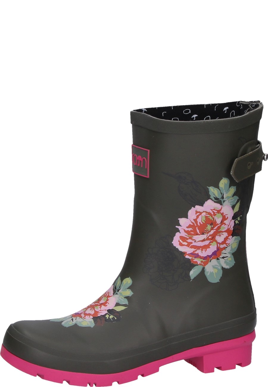 short rubber boot FLOWER from Rajn for women